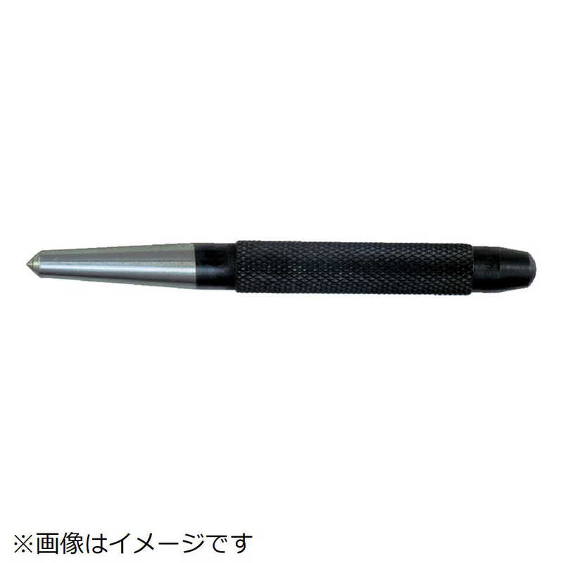 【商品解説】●工作物の中心や、きりもみの中心に印を付けるのに用います。●先端部超硬チップ付のため衝撃に強いです。【仕様】全長（mm）：77、直径（mm）：8、摘要：S型、先端角度（°）：85、質量（g）：36硬度：HRA87【材質／仕上】●...