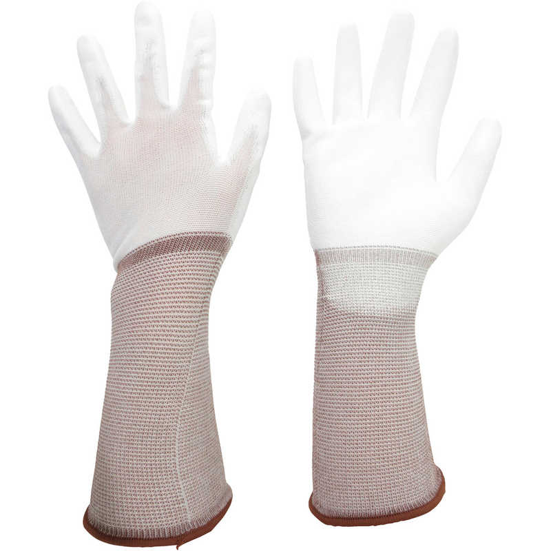 【商品解説】●手首部のオーバーロック加工により、繰り返し洗濯が可能です。●ウレタンが柔らかいので、細かい作業に適しています。●袖口が長いタイプです。●電子部品や精密機械組立検査作業。●物流などの仕分け。●包装作業。●農作業。●園芸。【スペッ...