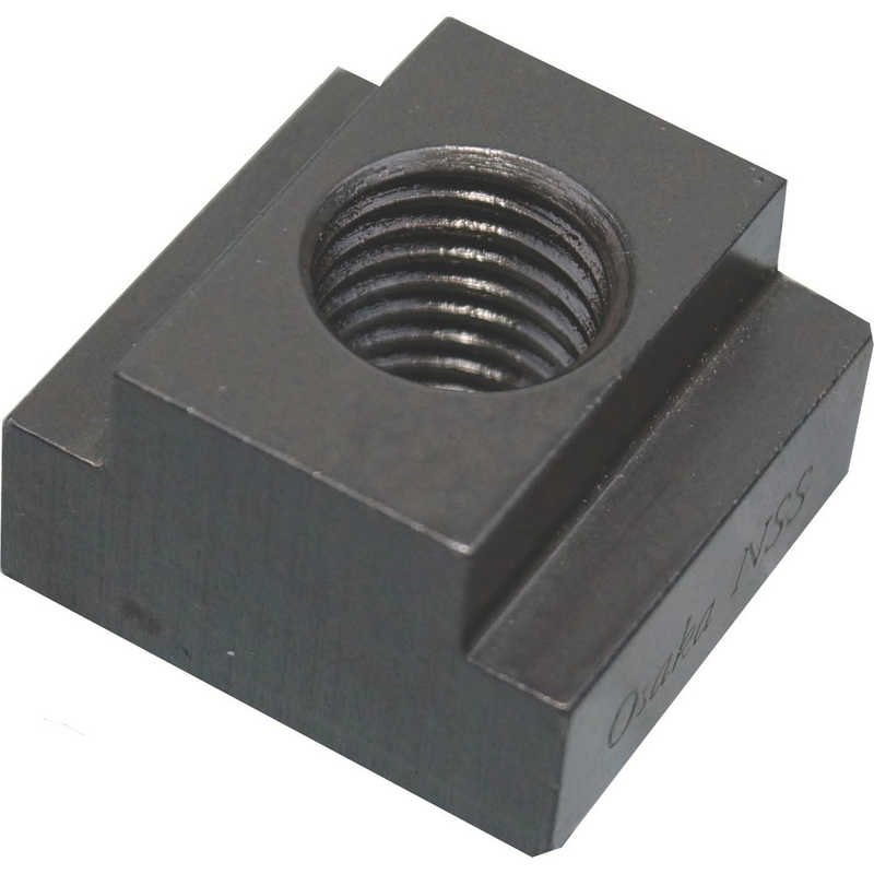 【商品解説】●ねじが貫通しておりますので当り面が多いです。●キャップボルトを使用する時便利です。【用途】・T溝テーブルにボルトを固定します。・フライス盤。・マシニングセンター。・研磨機。・ラジアルボール盤。【仕様】適合ボルト：M18、T溝幅...