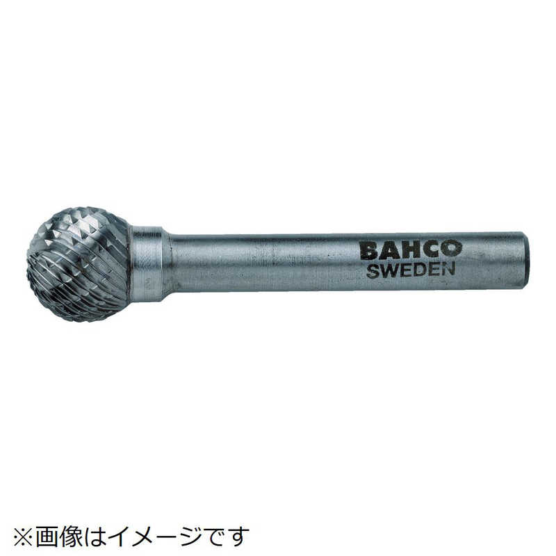 【商品解説】●硬度HRC67までの材料の切削が可能です。●ヘッド部硬度はおよそ1500HVです。【用途】・ルーターを使用した材料の切削加工。【仕様】形状：球（シングルカット）、刃径（mm）：8、刃長（mm）：7、軸径（mm）：6、軸長（mm...