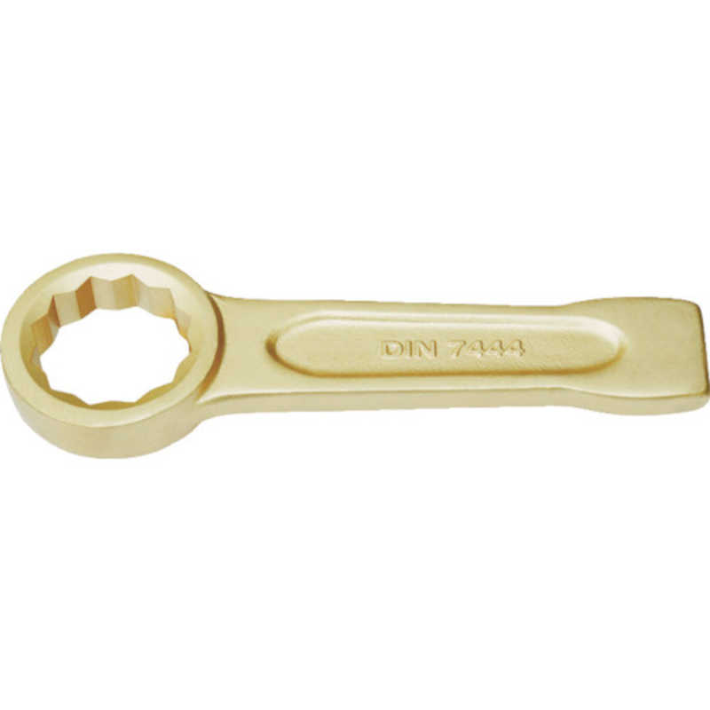 【商品解説】●火花が散らない、非磁性、耐腐食性のある工具です。●国際規格DINとISOに準じて製造されています。●DIN7444に準拠しています。●BAM（ドイツ連邦材料試験所）から認定されています。●ハンマーで打撃し、大型ボルトを締めます...