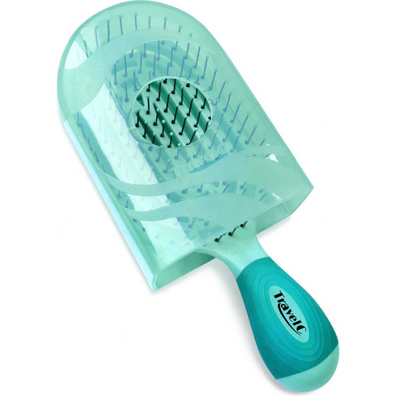 【商品解説】ブラッシングするほど、触りたくなるさらツヤ髪が実現するNuWay4Hairの携帯用ヘアブラシ。Cカーブのブラシが心地よさを生み出すデタングリング、ブロードライ、スタイリング、スカルプケアまで行える独自開発のブレイニーブリストルル...