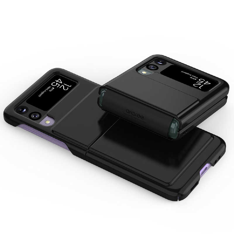 【商品解説】araree（アラリー）のGalaxy Z Flip3「Aero Flex」は、Galaxy Z Flip3に合わせた独自の設計でヒンジ部分まで保護するスマートなケースです。【スペック】●型式：AR21945GZFP3BK（AR...