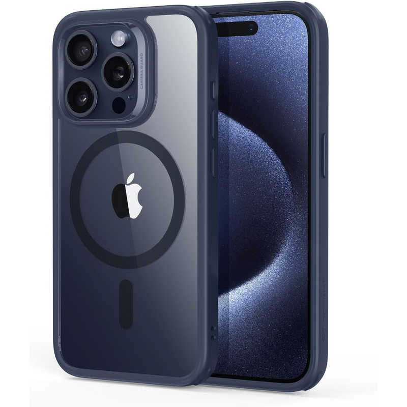 【商品解説】【対応機種】iPhone 15 Pro専用です。スピーカーとポートに対応した精確なカット加工と、押しやすいボタン設計により、機能性がしっかり保たれます。【より強力な磁気吸着】1,500 gの吸着力を持つ強力な内蔵磁石により、素早...