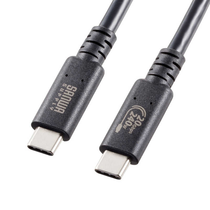 【商品解説】●USB Type-Cポートを持つパソコンやタブレット端末などと、USB機器（Type-Cポートを持つ機種）を接続するためのケーブルです。●コネクタの表・裏を気にせず使える　USBタイプCコネクタを採用しています●USB IF（...
