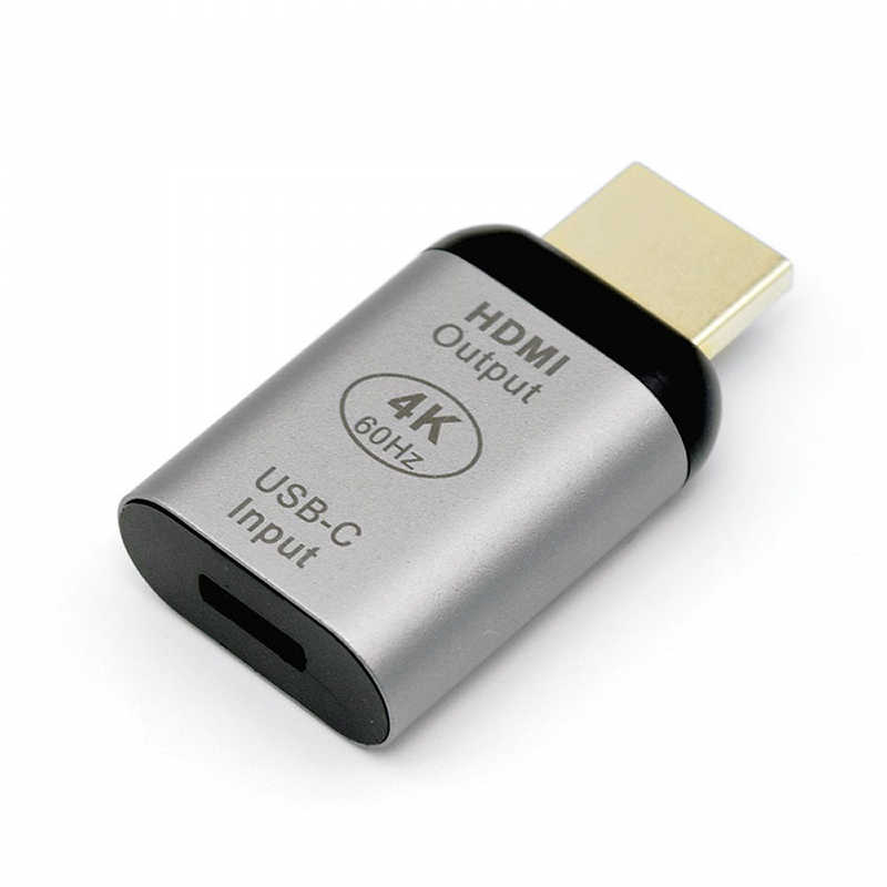 【商品解説】●端子形状：Type-C（メス）→ HDMI（オス）●最大解像度 4K/60Hz●ポートがないタブレットやノートPCに最適●堅牢性とスタイリッシュさを兼ね揃えたアルミケース●通信劣化しにくい金メッキ採用【スペック】●型式：JTT...