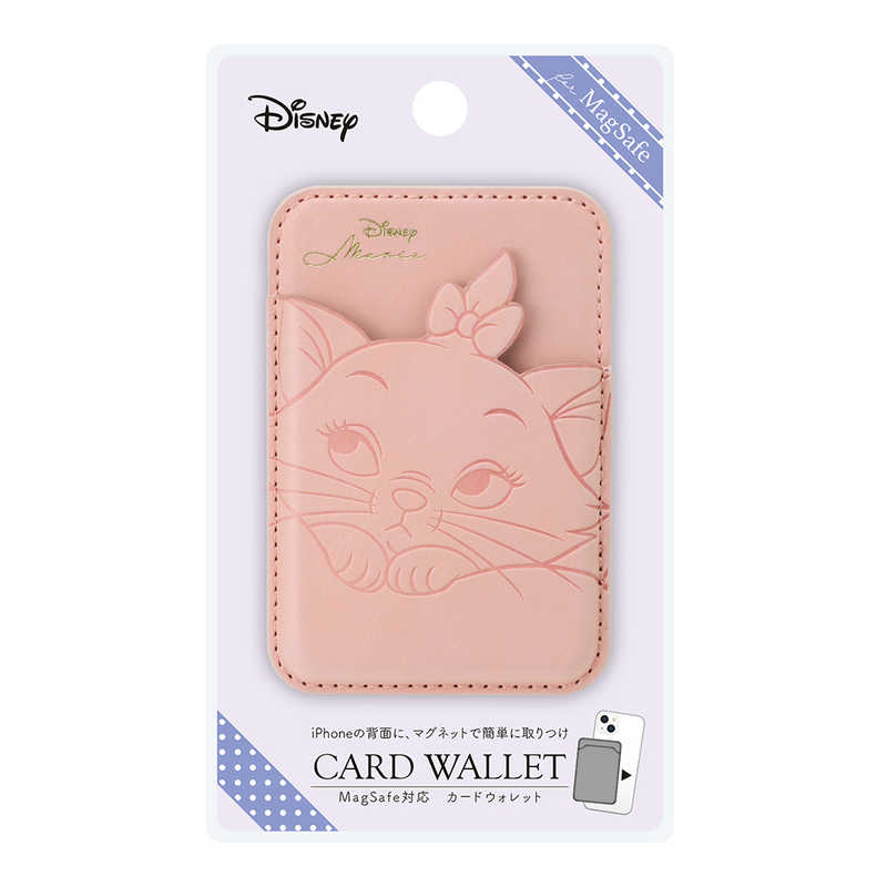 【商品解説】ディズニーキャラクターがダイカットにデザインされたカードポケットが可愛いMagSafe対応 カードウォレットです。上品で手触りのいいPUレザーを使用。強力なマグネットで MagSafe 対応したiPhoneの背面にピタッと吸着し...