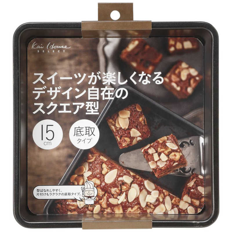【商品解説】スイーツが楽しくなるデザイン自在のスクエア型【スペック】●型式：DL6118（DL6118）●JANコード：4901601298536この商品は宅配便でお届けする商品です出荷可能日から最短日時でお届けします。※出荷完了次第メール...