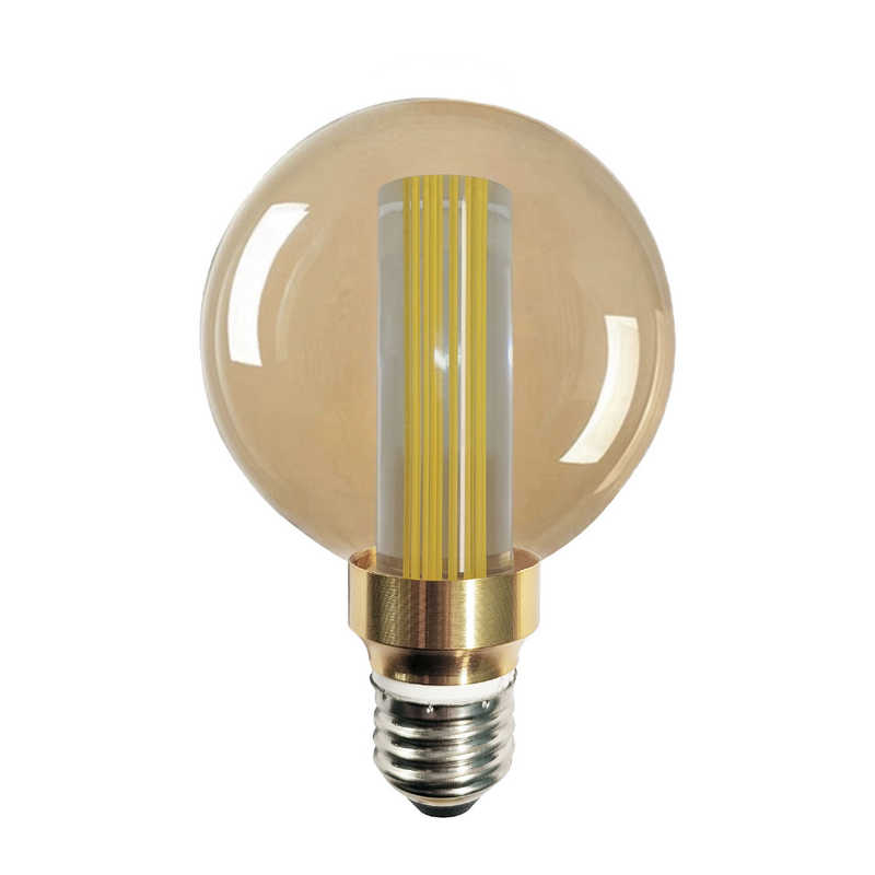 【商品解説】●口金：E26●定格電圧：AC100V●消費電力：3.3W●全光束：200lm●光源色：電球色●色温度：1800K●配光角：290度●PSE取得●定格寿命：2万時間●商品サイズ：外径95x全長136mm●商品質量：104g●グロ...