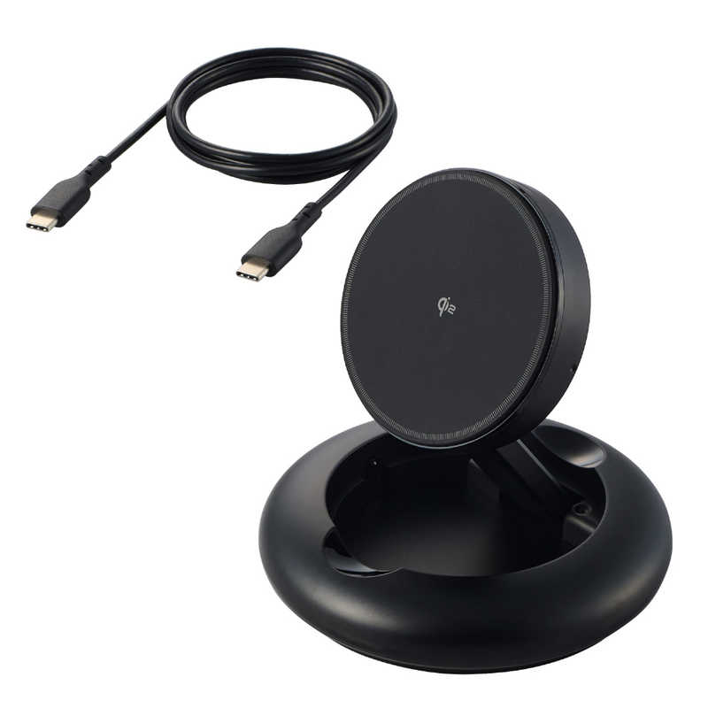 【商品解説】マグネットで固定するだけでQi2対応スマートフォンを高速充電できる、Qi2規格ワイヤレス充電スタンドです。最大出力15WでiPhoneを充電できます。WPC(ワイヤレスパワーコンソーシアム)が策定したワイヤレス給電の国際標準規格...