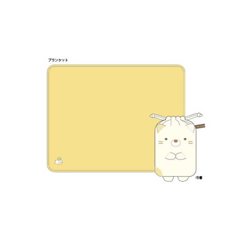 【商品解説】かわいいキャラクターの立体巾着の中にあったかひざ掛けが入っています。【スペック】●型式：（6575030000）●JANコード：4992272879155この商品は宅配便でお届けする商品です出荷可能日から最短日時でお届けします。...