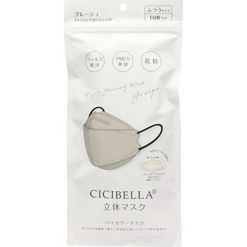 【商品解説】立体的に美シルエットを演出し、より小顔に。メイクが崩れにくく、でもゆったりし過ぎると・・・この「程よい空間」が快適に過ごせるポイントです。【スペック】●型式：（シシベラリッタイバイカラーマスク）●JANコード：458077174...