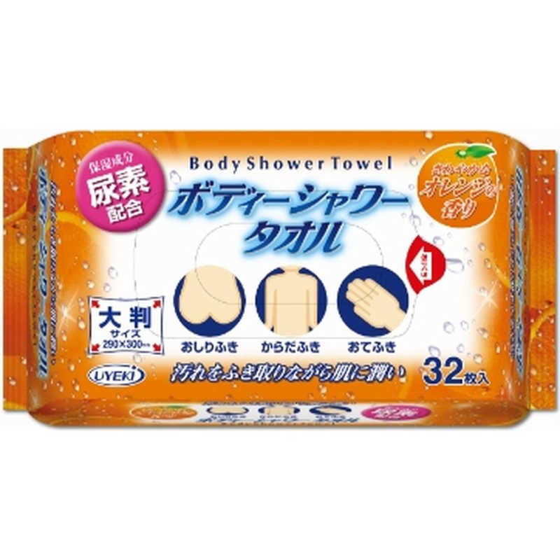 【商品解説】保湿成分「尿素」配合で汚れを落としながらお肌しっとり！使用しやすい大判サイズなので1枚で全身拭けます。布のように柔らかく肌にやさしい設計です。災害時、お水が貴重でお風呂に入れない時にも重宝します。メントール成分は入っていないので...