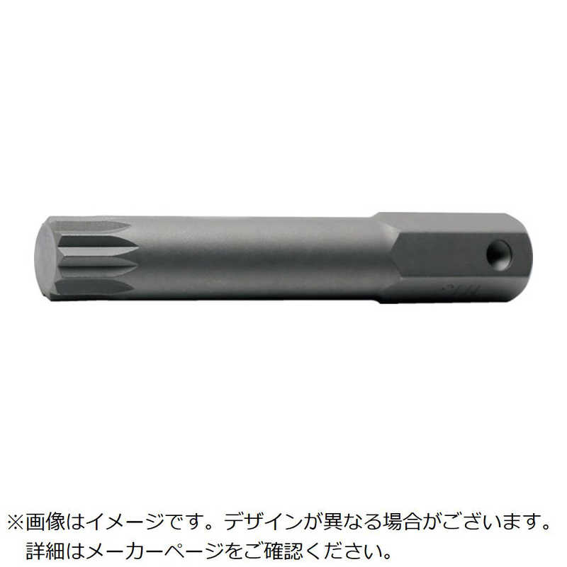 【商品解説】●3重4角ビット【仕様】・対辺寸法（mm）： M18・差込角（mm）： HEX16・全長（mm）： 100・対辺形状： XZN ビット・対辺（mm）： M18【スペック】●型式：107.16M18L100（107.16M18L1...