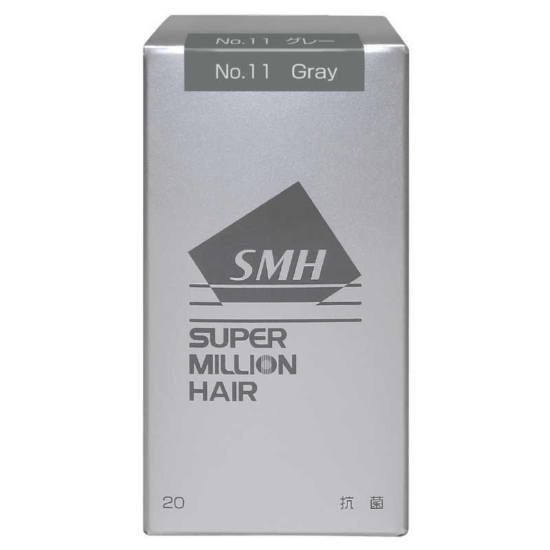 【商品解説】スーパーミリオンヘアーは気になる部分にふりかけると、特殊加工された植物系抗菌繊維が静電気で髪に付着し、髪が生えたような自然な仕上がりになります。その上からスーパーミリオンヘアミストをスプレーすることにより、雨や風・汗でも落ちにく...