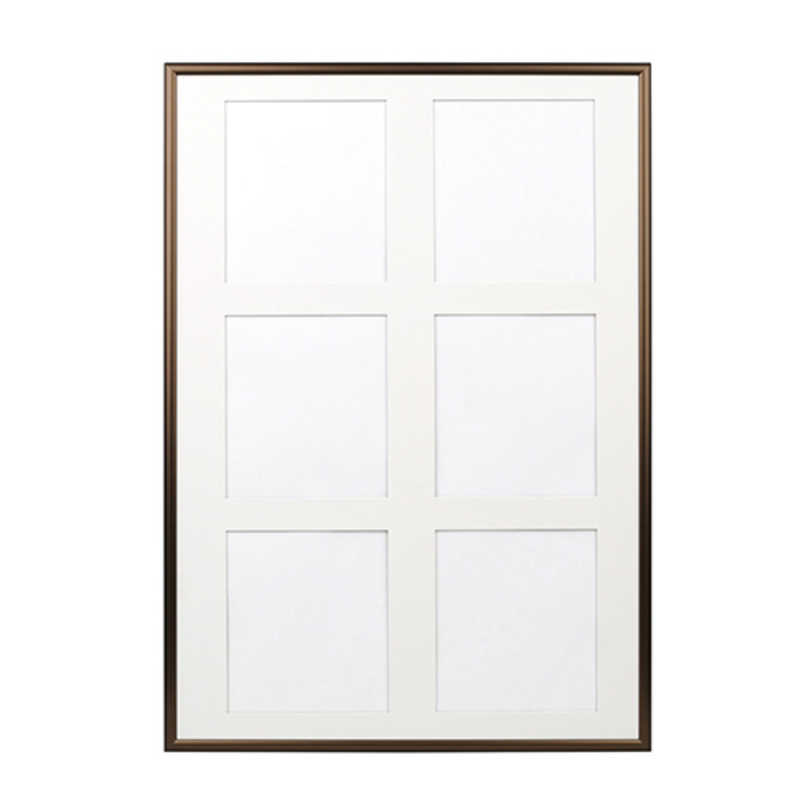 【商品解説】「推し」を飾ろう！ トレーディンググッズとしても楽しまれているミニ色紙(通常の色紙の4分の1の大きさ）が飾れる多窓フレーム。推しメンを並べて崇めたり、相関図を作ったり、レイアウトを楽しめます。画期的な「パチッ」とフロントオープン...