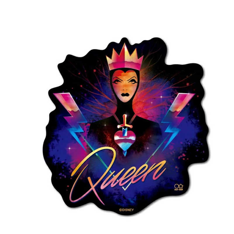 【商品解説】「眠れる森の美女」のマレフィセント、「リトル・マーメイド」のアースラや「白雪姫」の女王（魔女）といったディズニーのヴィランズ（悪者たち）が大集合。ヴィランズのダークでおしゃれな世界がそのままステッカーになりました。さぁ、悪者全員...