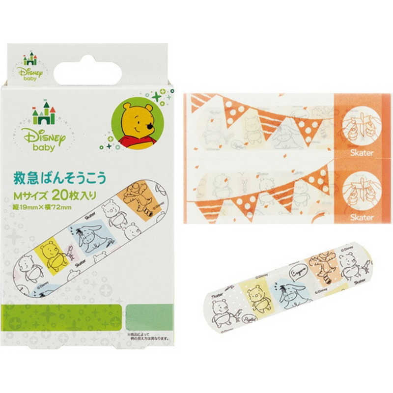 【商品解説】かわいいキャラクター柄の絆創膏。【スペック】●型式：（QQB1）●JANコード：4973307430602仕様1：Mサイズ（約縦19×横72mm）この商品は宅配便でお届けする商品です出荷可能日から最短日時でお届けします。※出荷完...