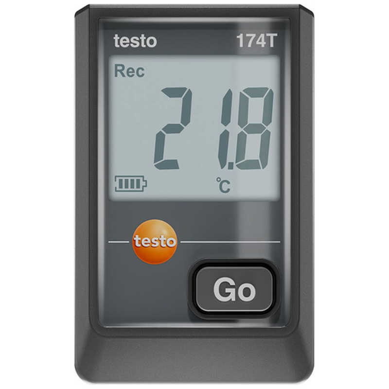 【商品解説】●手のひらに収まるミニサイズ、軽量35g●測定値が読みやすい大画面●本体画面で最大/最小値/しきい値逸脱を表示●低温（-30℃）から高温（+70℃）まで測定可能●USBタイプC ケーブル直結可能●汎用コイン電池（CR2032×2...