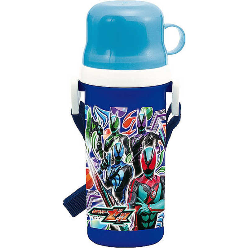 【商品解説】仮面ライダーゼッツのコップ付き直飲みプラボトル。コップに注いで直接飲めて2通りの使い方ができます。※食洗器可【スペック】●型式：00228（00228）●JANコード：4972242002288本体サイズ：約直径8×高さ21cm...