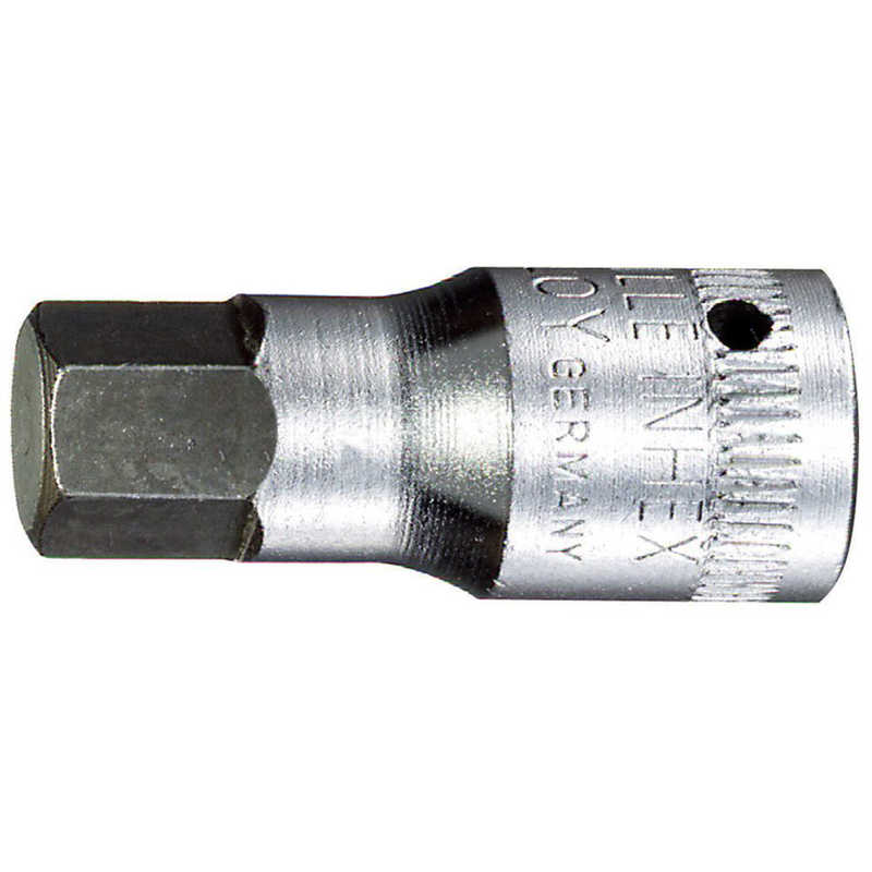 【商品解説】●軸長の短い六角ビットソケット。●差込角(SQ；inch)：1/4●サイズ(mm)：3●全長(L1；mm)：28●軸長(L2；mm)：16●ソケット部外径(d；mm)：11.6●質量(g)：10【スペック】●型式：44K-3（4...