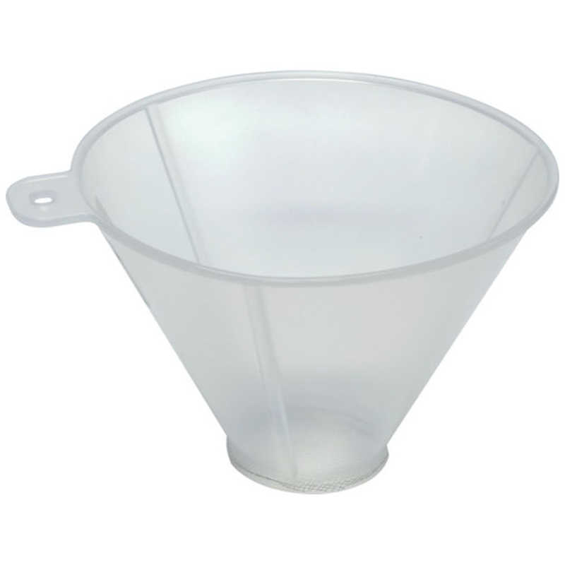 【商品解説】【特長】●洗浄して繰り返し使用できるので経済的です。【用途】●塗料等のろ過に。【仕様】●上部径×下部径×高さ(mm)：140×50×97●色：半透明●タイプ：Mサイズ●外径(mm)：140●取付部径(mm)：50●メッシュ：30...