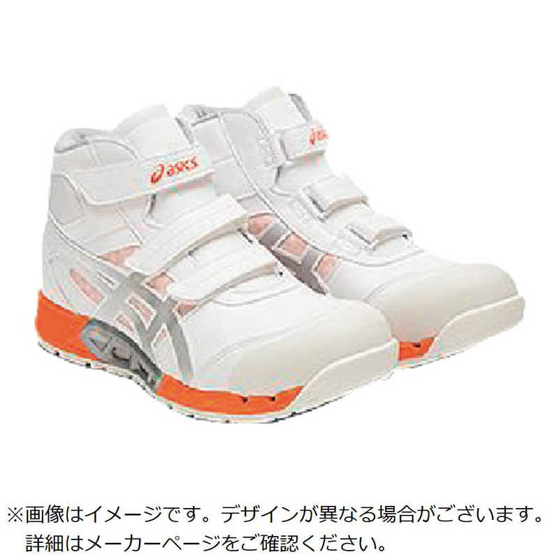 【商品解説】【特長】●エアサイクルシステムとアッパーサイドのメッシュ素材により優れた通気性を実現しました。●ハイカットで足首もサポートします。【仕様】●寸法(cm)：25.0●足幅サイズ：EEE相当●規格：JSAA A種認定●色：ホワイト×...