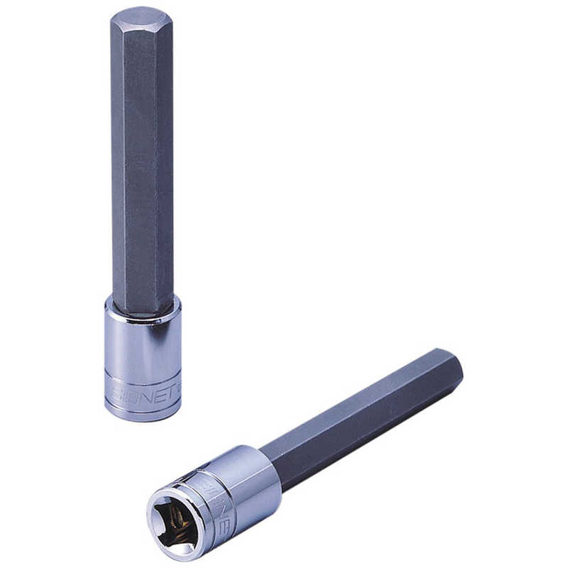【商品解説】●6角キャップスクリュー用のロングビットソケット。●差込角(SQ)：1/2●サイズ(mm)：17●全長(L1；mm)：140●軸長(L2；mm)：102●外径(D；mm)：26●ビット部材質：S2●ソケット部材質：CR-V【スペ...