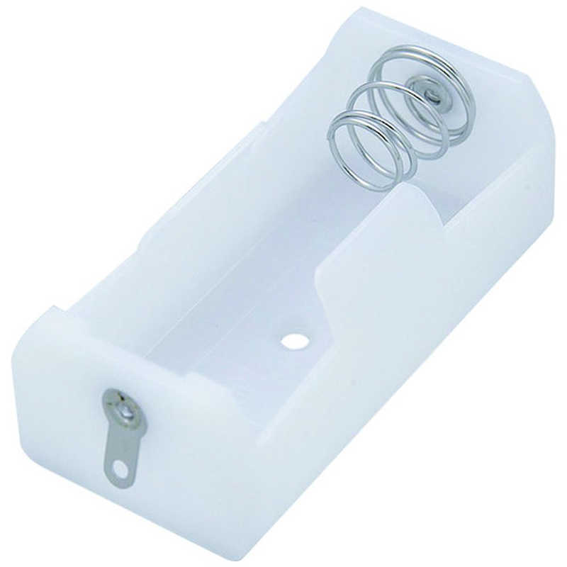【商品解説】●主に理科工作・豆電球の点滅実験などに使用する乾電池用電源ボックスです。【用途】・電気工作に。【仕様】・幅（mm）： 60・奥行（mm）： 20・高さ（mm）： 150・タイプ： 単2形・収納数： 1・電池BOX　2×1【スペッ...