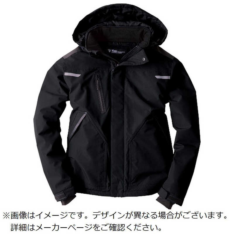【商品解説】【特長】●高い防水性と透湿性で雨の侵入を防ぎ、ムれにくく暖かい高機能防寒です。【用途】●作業全般用。【仕様】●色：ブラック●サイズ：LL●着丈(cm)：72●胸囲(cm)：123●肩幅(cm)：52●袖丈(cm)：67【仕様2】...