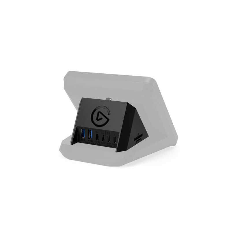【商品解説】・Stream Deck +に取り付けられるUSBハブユニット（Stream Deck +本体は別売）・Stream Deck +の背面に簡単取り付け・最大4台のデバイスを接続可能・背面にUSB-Cポート×2、USB-Aポート×...