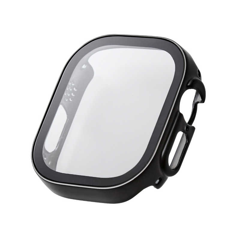 お買い得品【商品解説】JIS IPX7相当の防水性能で画面への水の侵入を防ぎ、Apple Watch本体を傷や汚れから守るApple Watch用フルカバーケースです。ポリカーボネート素材とガラスの2重構造で、Apple Watchの画面お...