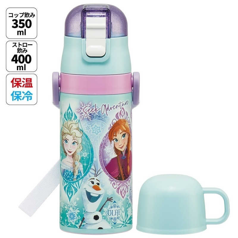 【商品解説】学校によっては水筒のタイプ指定がある場合も…。そんな時には2通りの使い方ができるこちらをオススメ。2種類ある飲み口を付け替えて、飲みやすいストロー飲みタイプと、温かい飲み物もOKのコップ飲みタイプで使い分け！ストローキャップユニ...