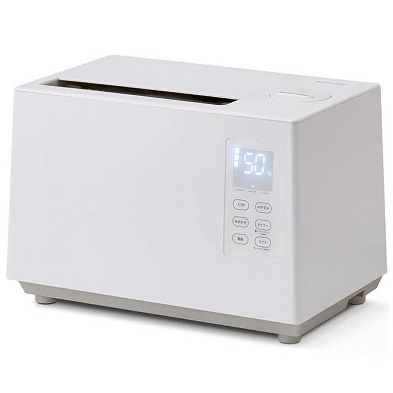 【商品解説】【「トリプル除菌構造」で99.9％除菌】ヒーターで約75℃以上に加熱し、除菌された水をミスト化して放出することで、清潔なミストでお部屋をうるおします。 【省エネで、最大500ml/hのパワフル加湿】水を沸騰させた蒸気で加湿するス...