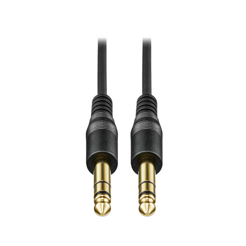 【商品解説】音質と使いやすさを両立したオーディオケーブル ●φ6.3mmステレオ標準プラグ‐φ6.3mmステレオ標準プラグ ●音質重視のOFC（高純度無酸素銅）を採用 ●接触抵抗が少なく、経年劣化に強い金メッキプラグ ●柔らかく取り回しやす...