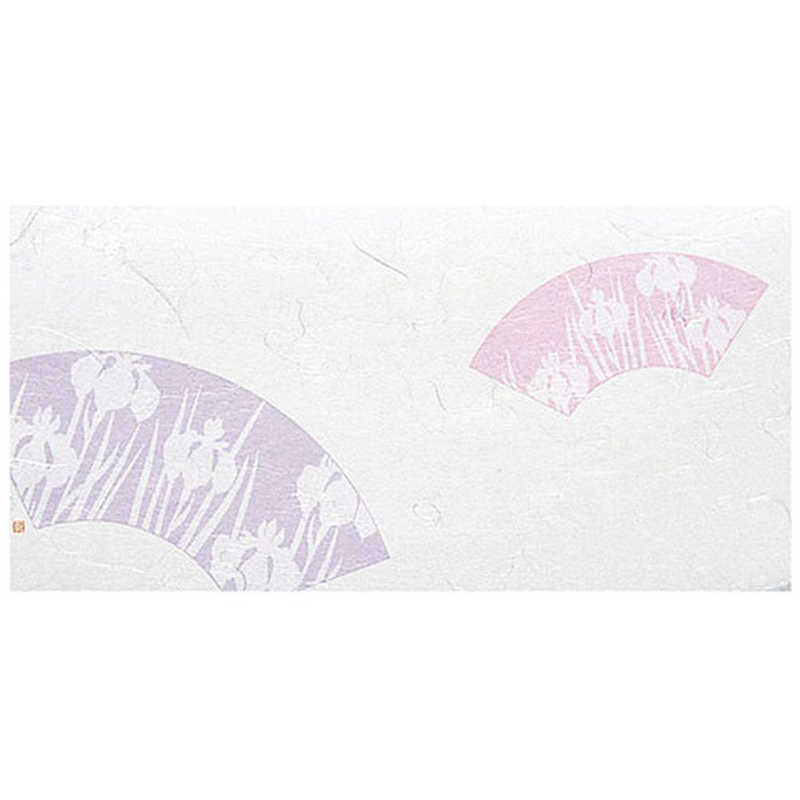 【商品解説】薄色四季紙 菖蒲（100枚入）●「ミニまっと」「お料理掛け紙」として懐石料理の「おしながき」「献立表」として四季折々に幅広くご利用いただけます。☆四季の花とカラーを扇で日本らしく表現しました。・サイズ：約13×26cm・重量：2...