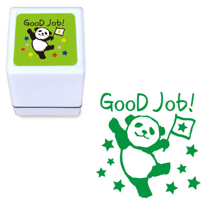 【商品解説】ユーモアにあふれたパンダのしぐさがとてもかわいいスタンプです。※約500回捺印可能　こどおものかお専用の補充インク（別売）で繰り返し使えます。【スペック】●型式：0543-021（543021）●JANコード：499021201...