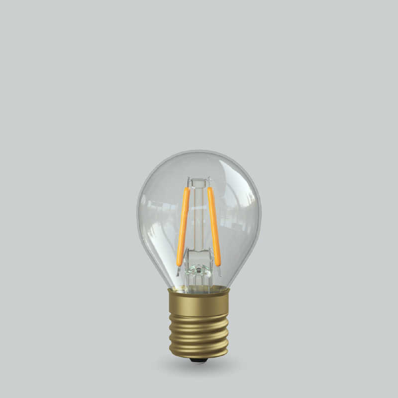【商品解説】ガラス部が丸い形状のフィラメント電球です。 Φ35〜Φ125までのサイズラインナップがあり、様々な用途で活用されています。 LED電球をそのまま使用して形と灯りを同時に楽しんだり、デザイン照明器具と組み合わせて新しい空間を作り出...