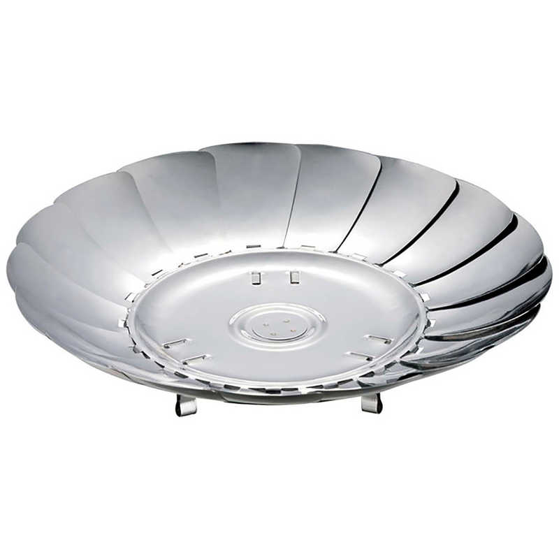 【商品解説】携帯に便利なスライド式炭入れです。脚付のバーベキューアミや鉄板焼器の下にセットして簡易コンロに使えます。地面を汚さず、後片付けが簡単です。。脚は着脱式なのでコンパクトに収納することができます。●サイズ： 最大時 外径260×高さ...