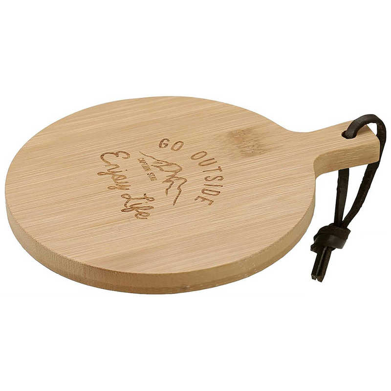 【商品解説】キャプテンスタッグ ステンレスシェラカップ用のフタです。●サイズ： 幅150×奥行120×厚さ12●材質： 竹（ウレタン塗装）、ヒモ： 皮革【スペック】●型式：UP-2649（UP2649）●JANコード：45604642708...