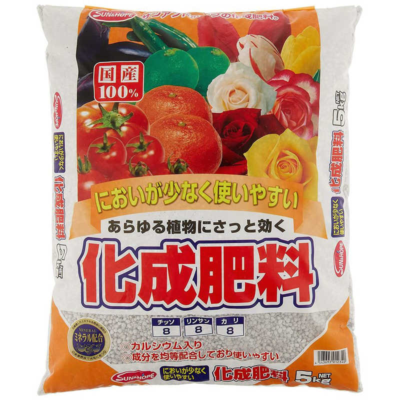 【商品解説】成分を均等配合しており使いやすい。カルシウム入り。【スペック】●型式：（カセイヒリョウ）●JANコード：4543693012340この商品は宅配便でお届けする商品です出荷可能日から最短日時でお届けします。※出荷完了次第メールをお...