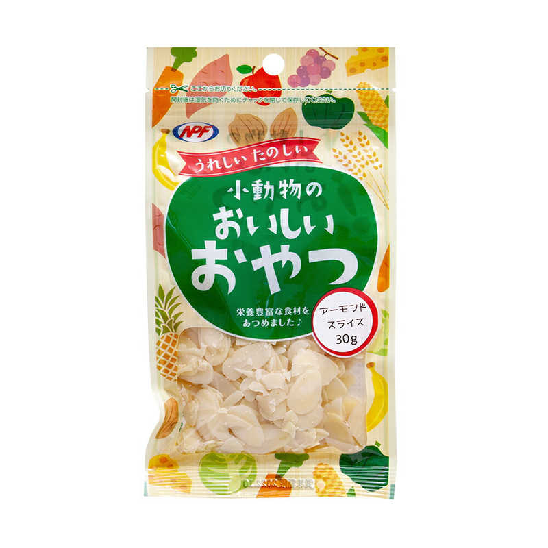 【商品解説】栄養豊富なおやつ！ ●商品説明 ●オレイン酸を含む良質な脂質、ビタミン、ミネラルが豊富なおやつです。●食べやすいスライスタイプにしました。●美味しく食べて健康維持をサポートします。●ご注意 ※本品は小動物用のおやつです。目的以外...