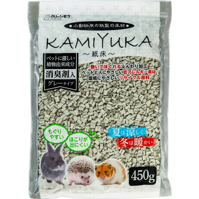 【商品解説】・小動物の快適な生活空間を創る紙製の床材。・ほぐしやすくもぐりやすいふんわり加工。・夏は涼しく、冬は暖かい快適空間。・人にもペットにも優しい、低アレルギー素材。・ペットに優しい消臭剤入り【スペック】●型式：（カミユカショウシュウ...