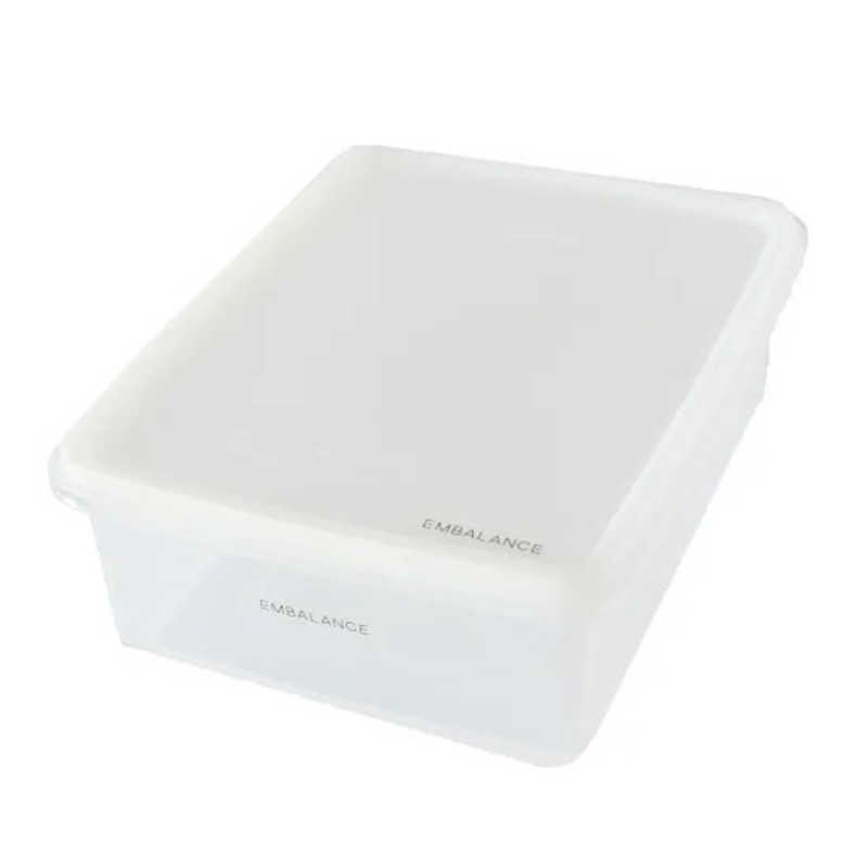 【商品解説】●業務用としても使える5.7L角型保存容器です。●食材の鮮度を保持するエンバランス加工が施されており、食材を美味しいうちに使い切れて、食品ロスを減らすことができます。●エンバランス加工は、プラスチックに独自技術を施し、鮮度保持や...