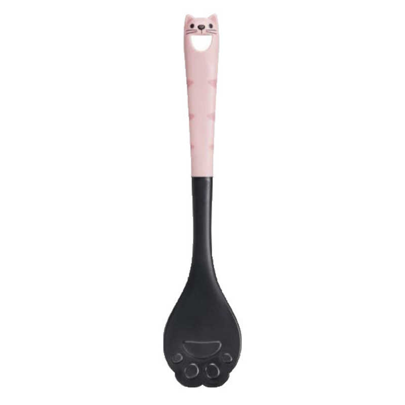 【商品解説】●フライパンやお鍋をキズつけにくいナイロン製のターナーです。●かわいい肉球でまぜたり、炒めたりすることができます。●フックに掛けて収納することができる便利なリング付きです。【スペック】●型式：5362（5362）●JANコード：...