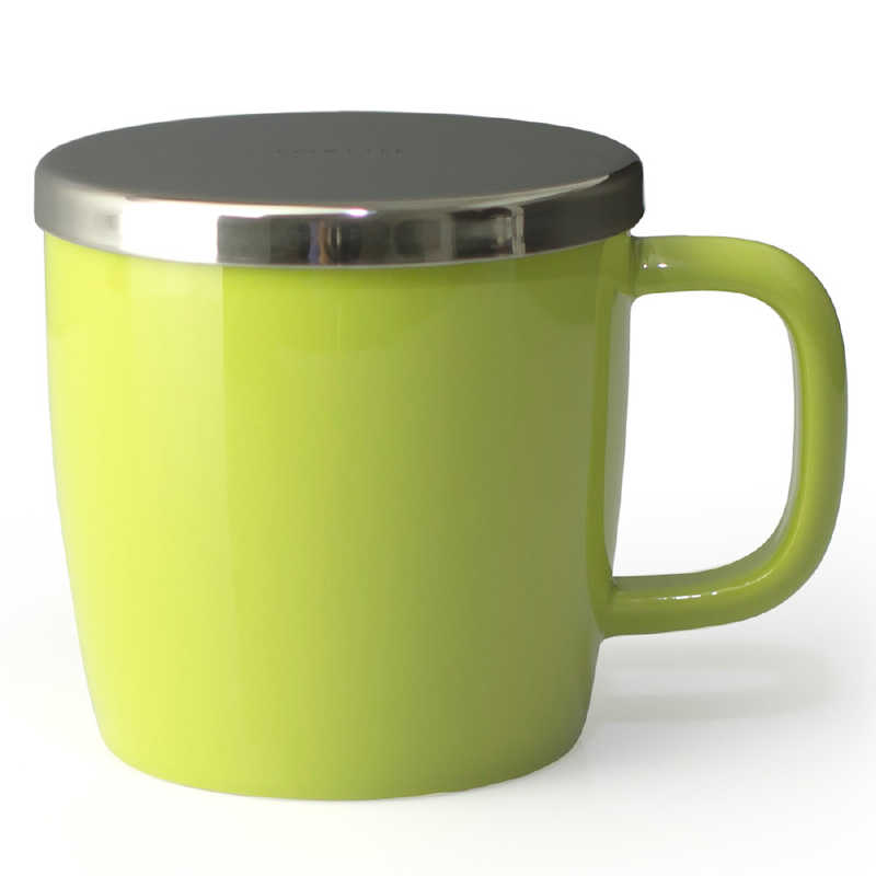 【商品解説】●カップの中にインフューザー（茶こし）が入っており、ポットを使わず本格的なお茶をより気軽に楽しむのにぴったりです。●インフューザーは、直径9cmのバスケット型ですので、ティーポットで丁寧に淹れたような本格的なお茶が楽しめます。●...