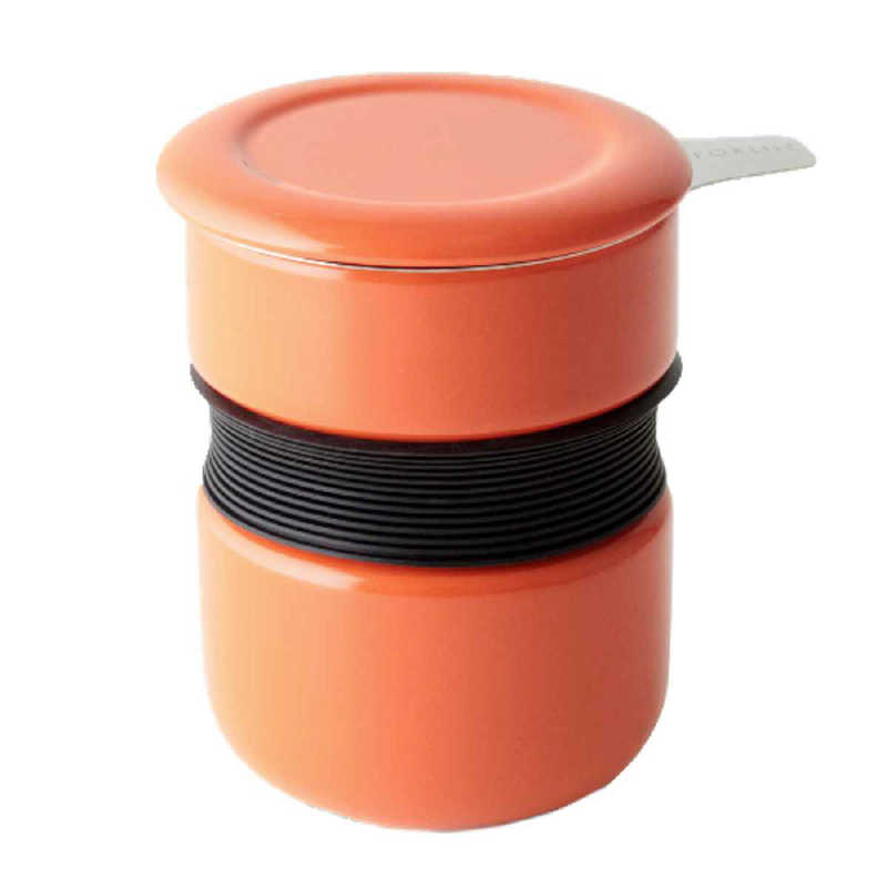 【商品解説】●カップの中に茶漉しが入っており、ポットを使わず本格的なティータイムが愉しめます。●茶漉しが大きいのでお茶本来の味を最大限に引き出すことができます。●中央部分の持ち手部分はシリコンを採用しているので熱くなりにくいです。【スペック...