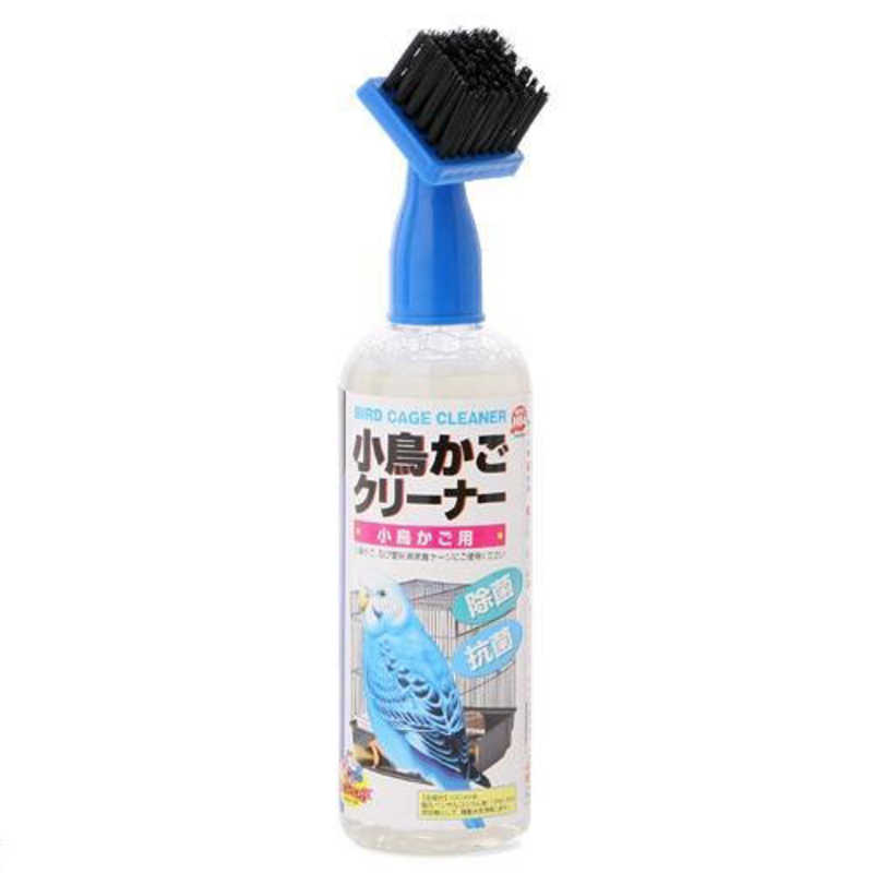 【商品解説】鳥カゴのお掃除に！ ●商品説明 ●小鳥や飼い主様にも優しい成分で、小鳥カゴの除菌・抗菌に活躍するクリーナーです。●洗浄液とブラシが一体化した便利な仕様で手軽にお掃除ができます。●小鳥を健康で安全に飼育するために、常に鳥かごを清潔...