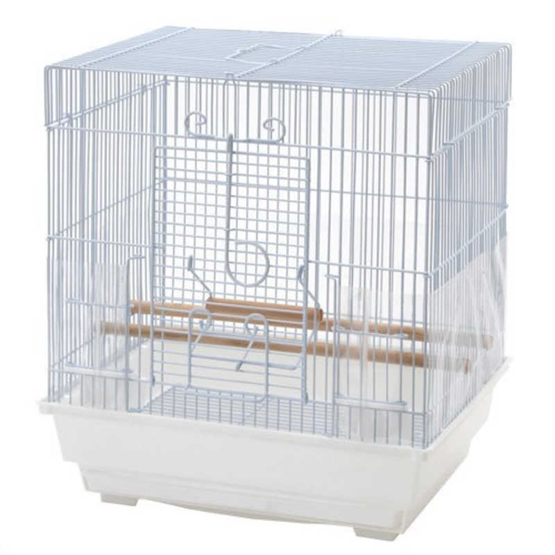 【商品解説】防散ガード付き！ ●商品説明 ●セキセイ・文鳥・カナリアに最適なバードケージです。●手のり用にも使用できます。●防散ガード付きで、エサの殻や羽根などの飛び散りを防ぎます。●ご注意 ※本品は鳥用のケージです。目的以外の用途では使用...