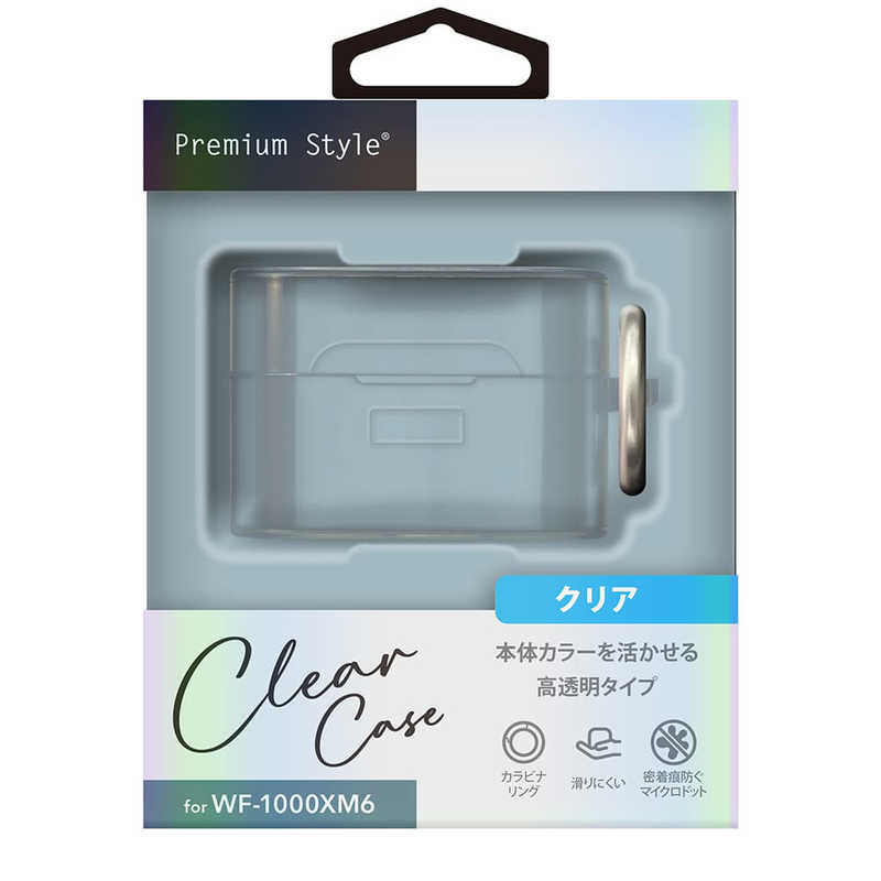 【商品解説】しなやかで柔軟性に優れたTPU素材を使用したWF-1000XM6用 クリアケースです。透明なクリアデザインでWF-1000XM6本体の美しさを最大限に活かします。しなやかで柔軟性に優れたTPU素材でキズや汚れからしっかり保護しま...